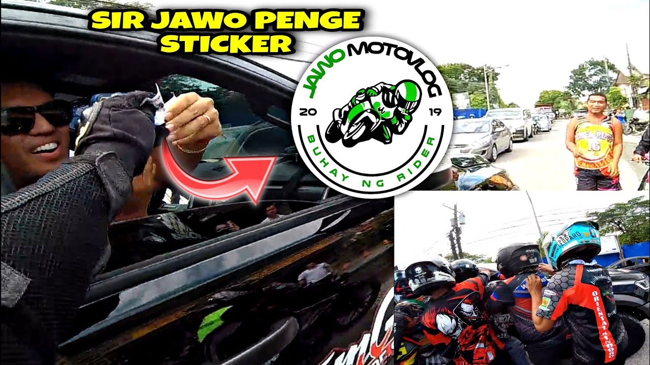 JAWO MOTOVLOG STICKER PINAG KAGULUHAN BALYAHAN PA | MOTOTOUR4 With EVO ...