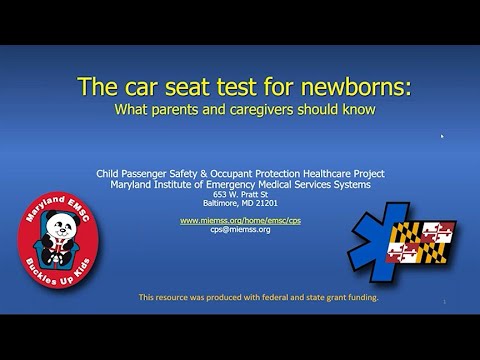 The Car Seat Screening Test for Newborns - ENGLISH - An Overview for ...