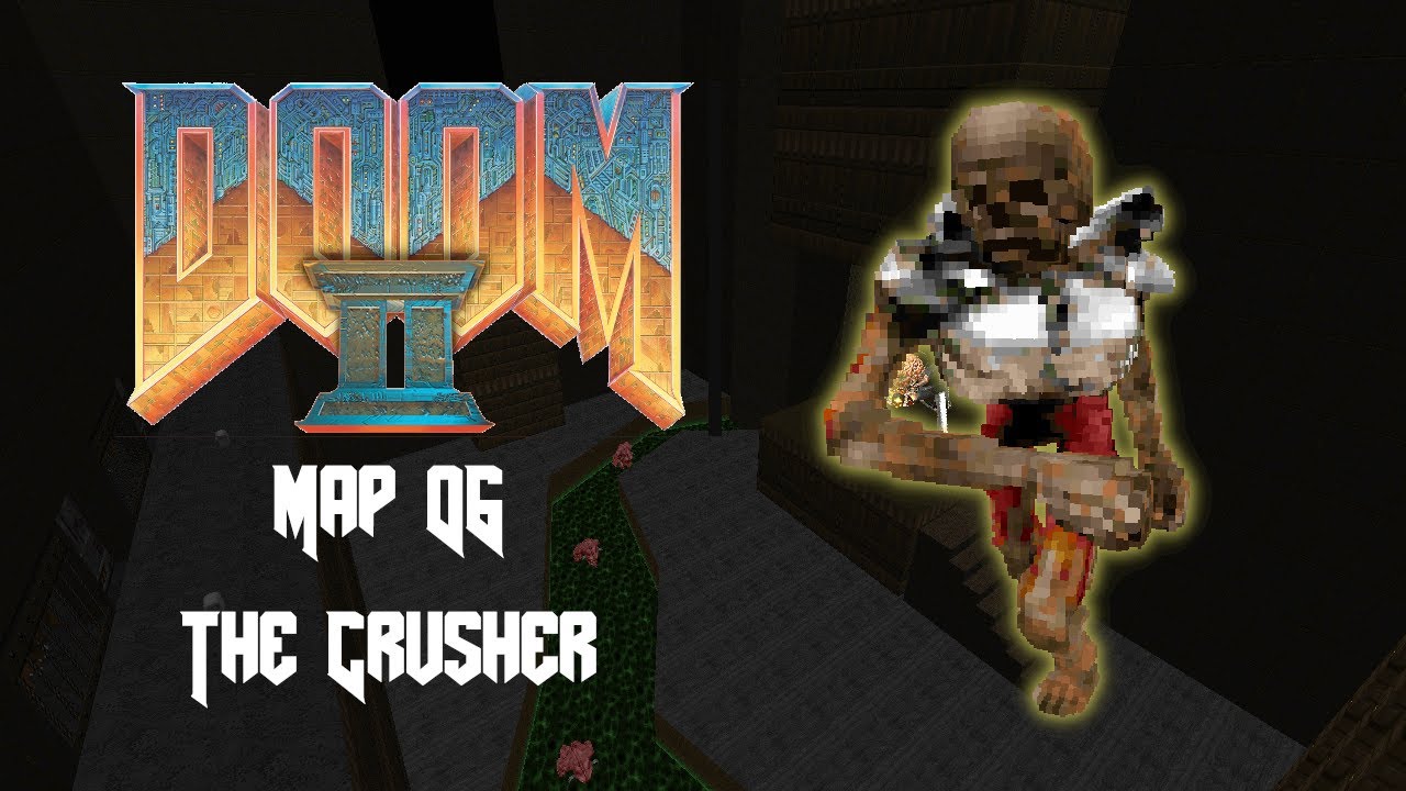 Voxel Doom II - Map 06 - The Crusher - YouTube