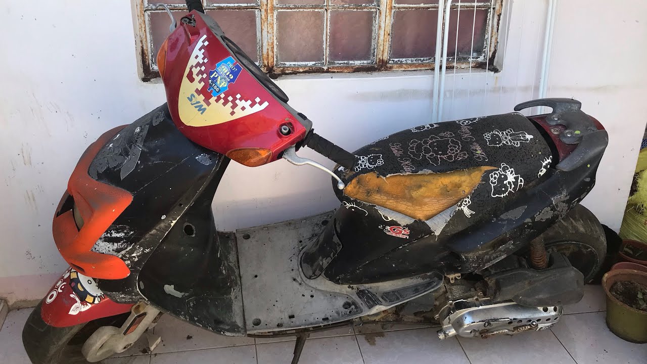 SYM Jet 100 Model 2005 | Next Project Restoration - YouTube