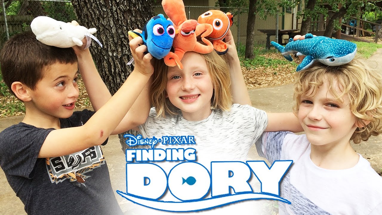 Disney•Pixar Finding Dory - KID HEROES with the KID COPS! - YouTube
