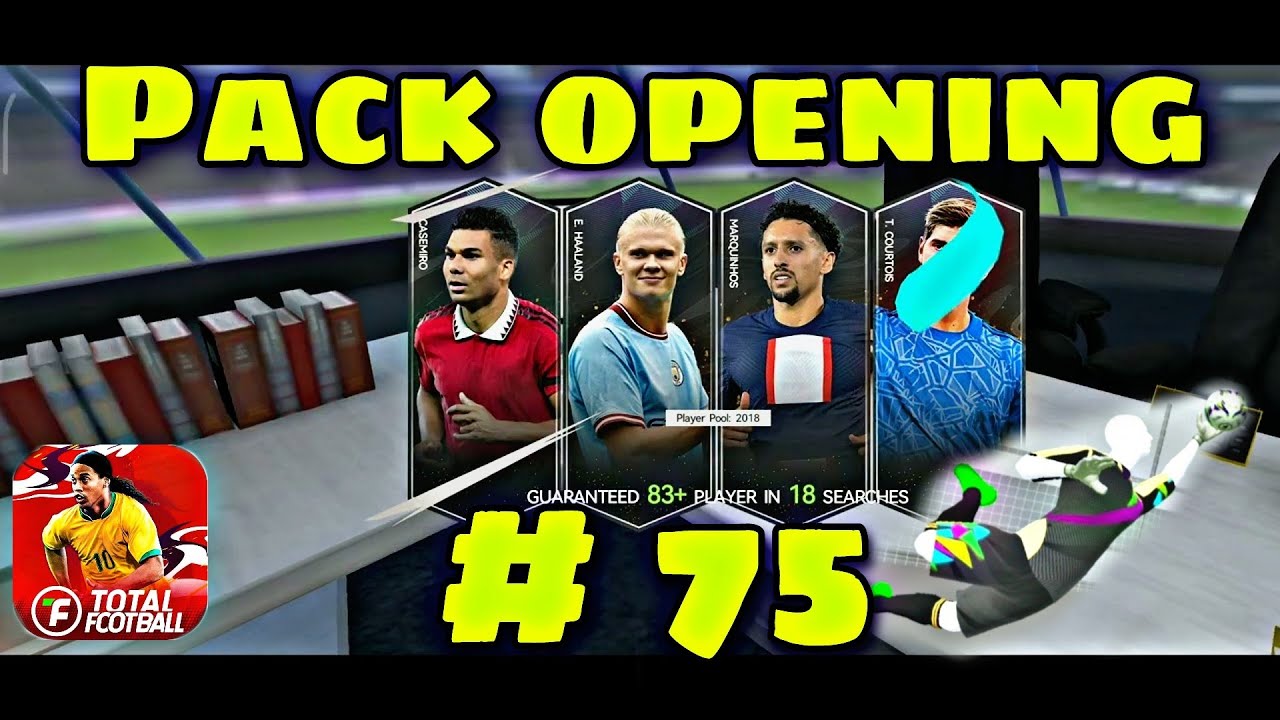 TOTAL FOOTBALL pack opening 75; Открытие паков в Тотал футбол; Paket ...