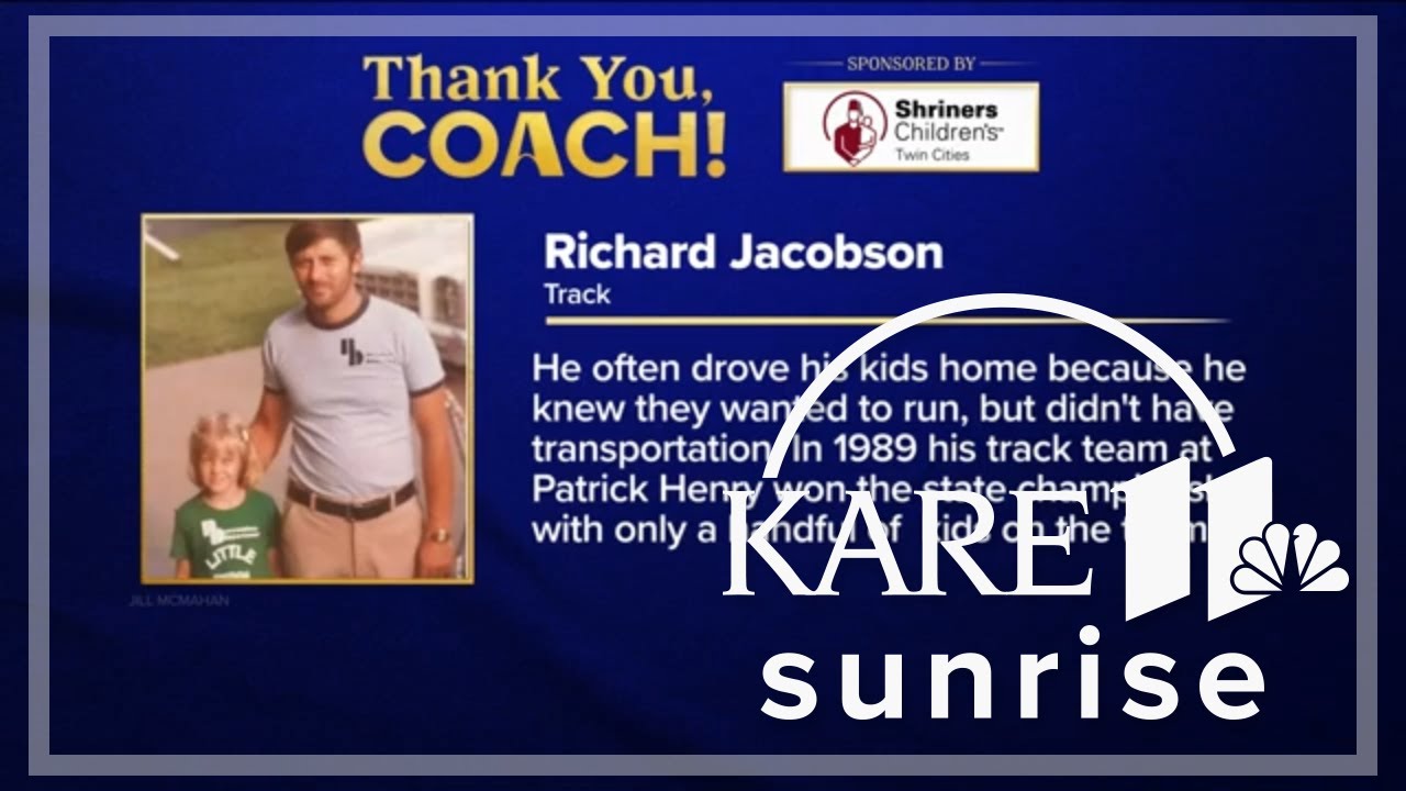 Thank you Coach: Daughter celebrates her dad and coach - YouTube