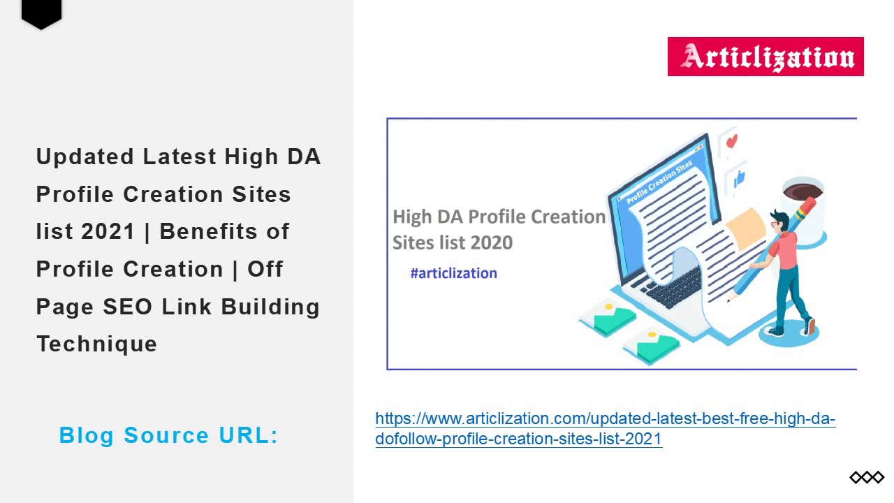 Top 50+ High DA PA [Dofollow] Profile Creation Sites List 2021 | How to ...