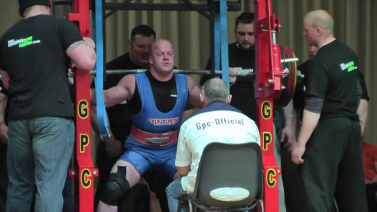 Kyle Vauls Squat 365kgs - YouTube
