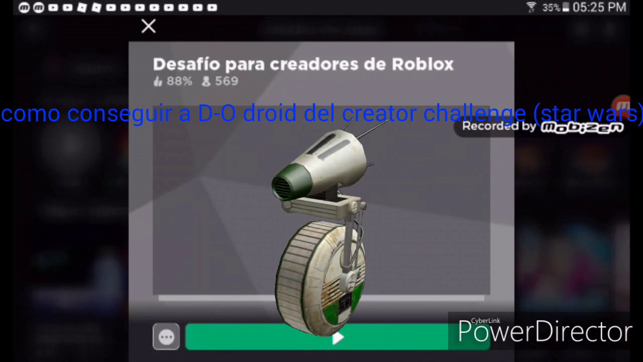"Nuevo"como conseguir a D-O droid del creator challenge (star wars ...