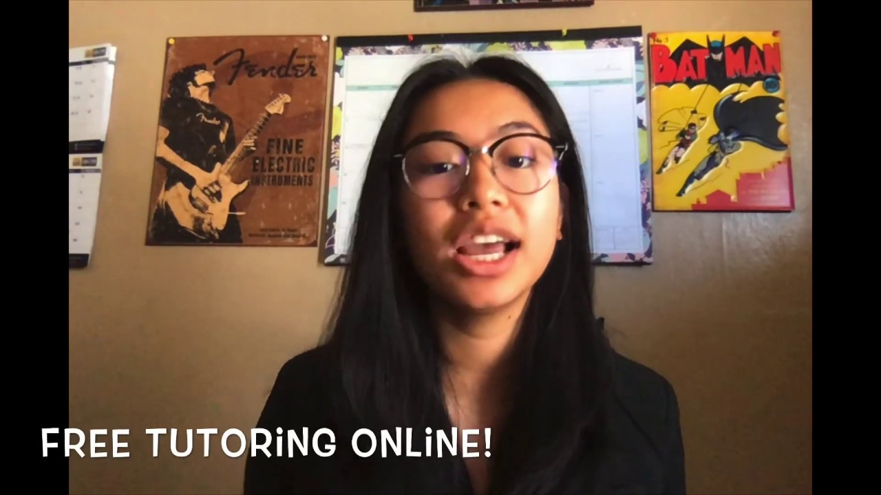 Free tutoring available now! - YouTube