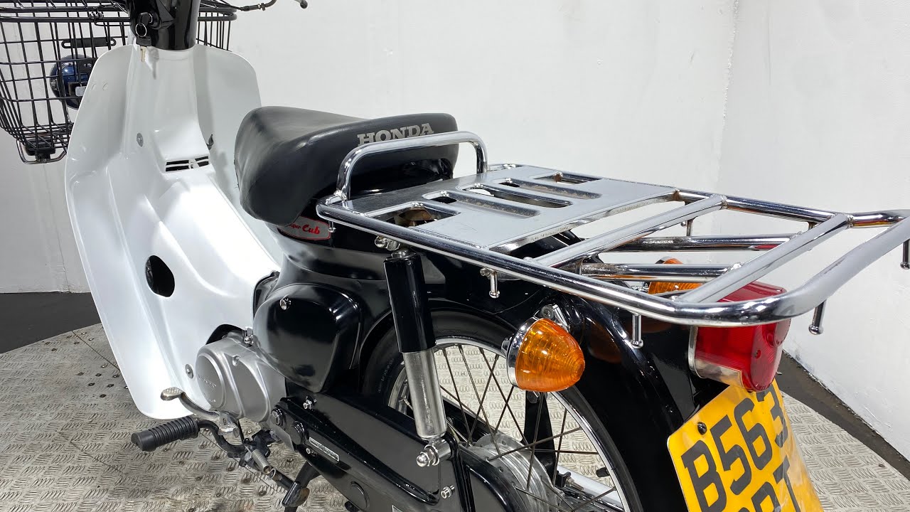 HONDA SUPER CUB C50 1985 15K WALK AROUND / RUNNING VIDEO - YouTube
