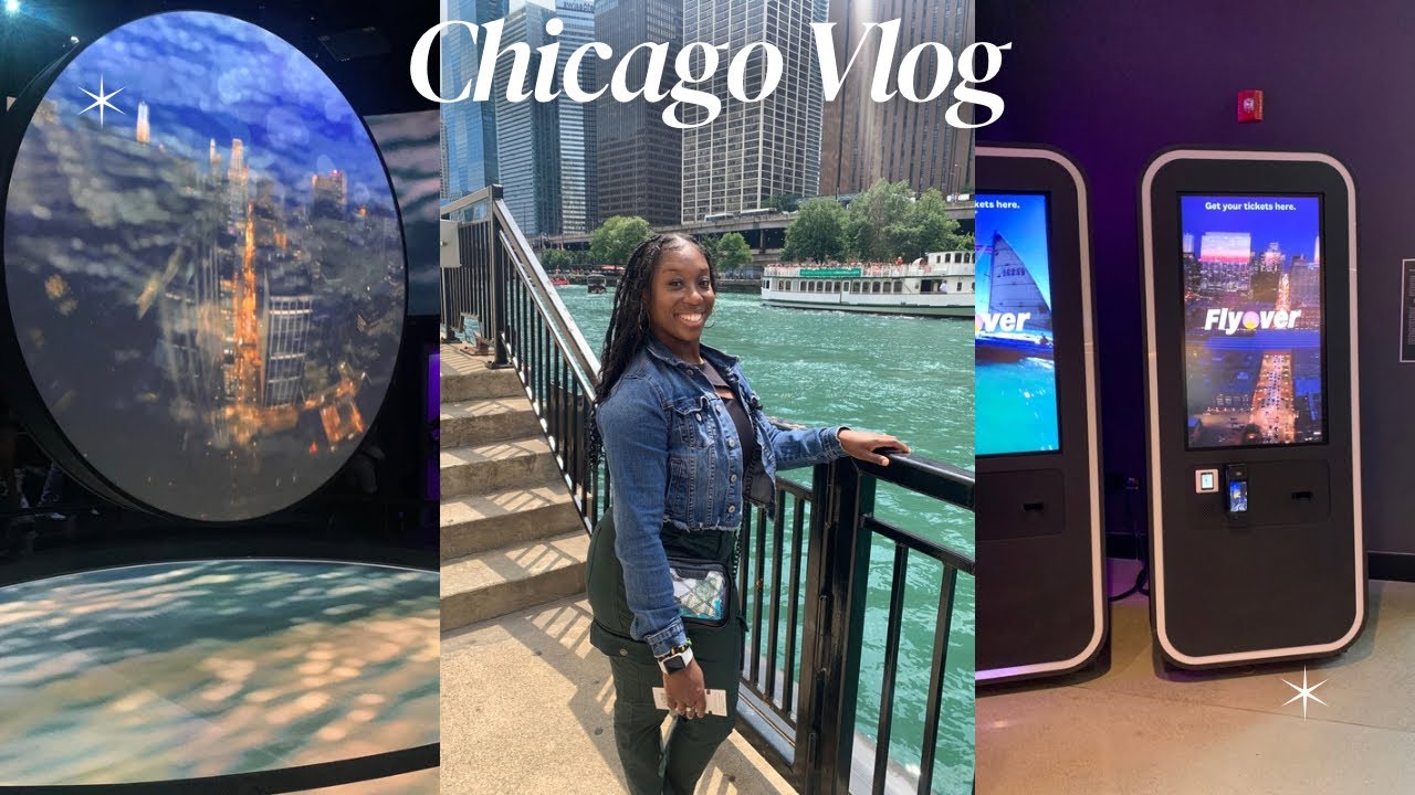 Chicago Vlog| Flyover Chicago at Navy Pier + Reunion Restaurant + Train ...