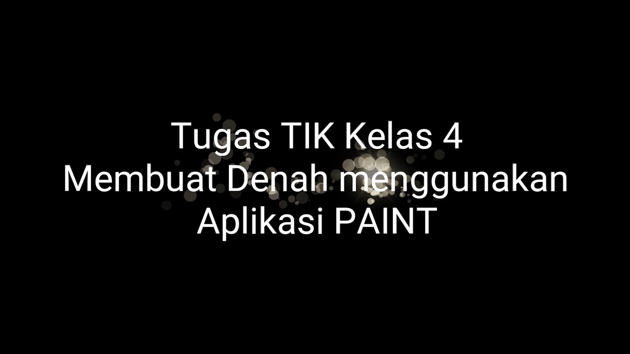 Membuat peta lokasi menggunakan apl. Paint - YouTube