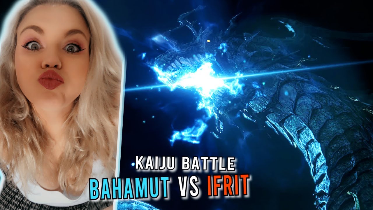 BAHAMUT VS IFRIT X PHOENIX // Boss // Final Fantasy 16 in 4K - YouTube