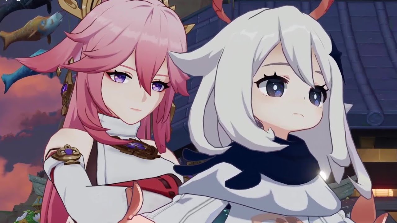 Yae Miko gonna eat Paimon | Genshin Impact 3.7 - YouTube