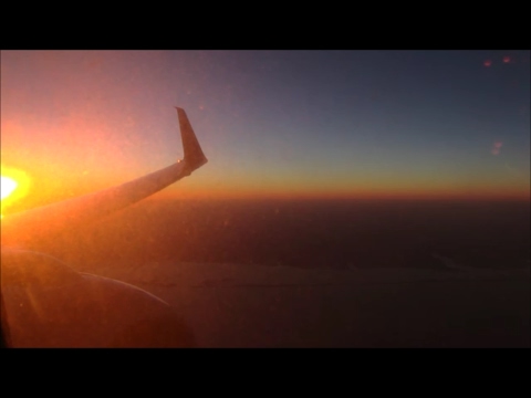 Southwest Airlines B737-800 Sunset Landing @ ISP! (November, 2016 ...
