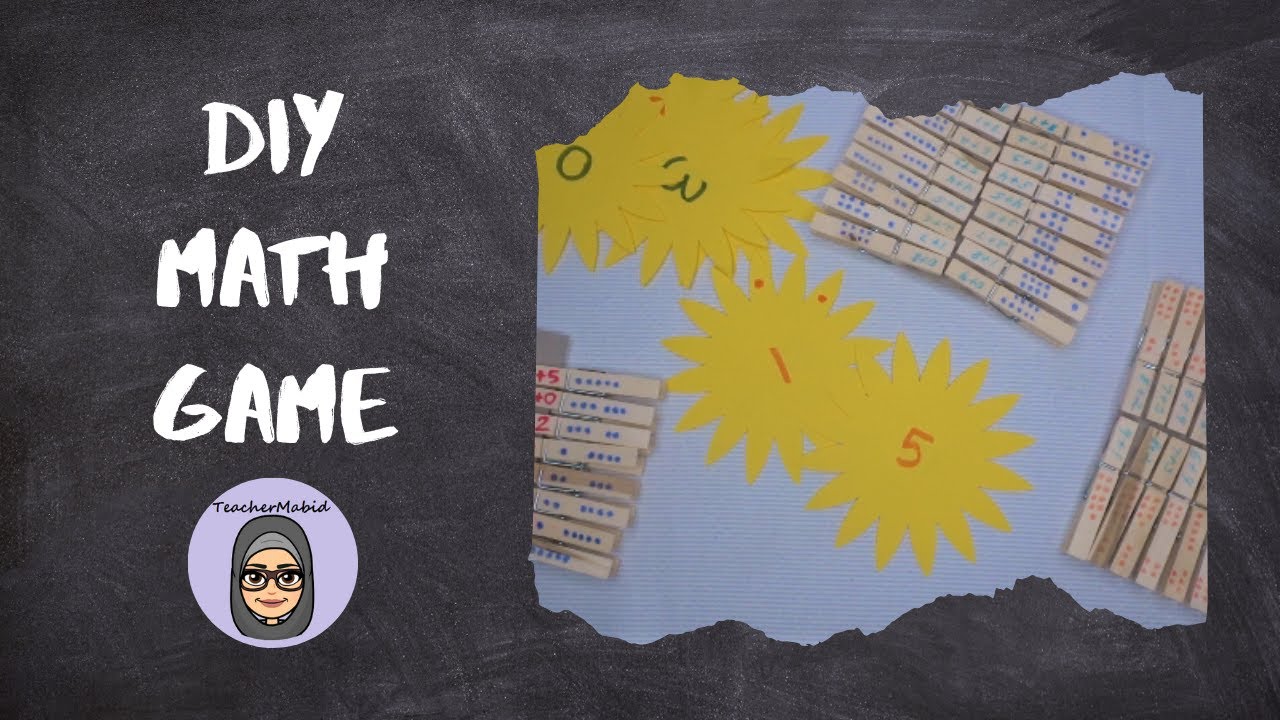 DIY Math Game - YouTube