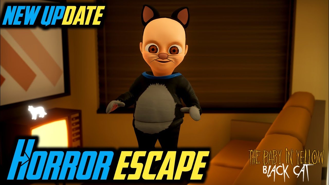 Baby In Yellow Finally escape || Baby in Yellow Black Cat Skin || Baby ...