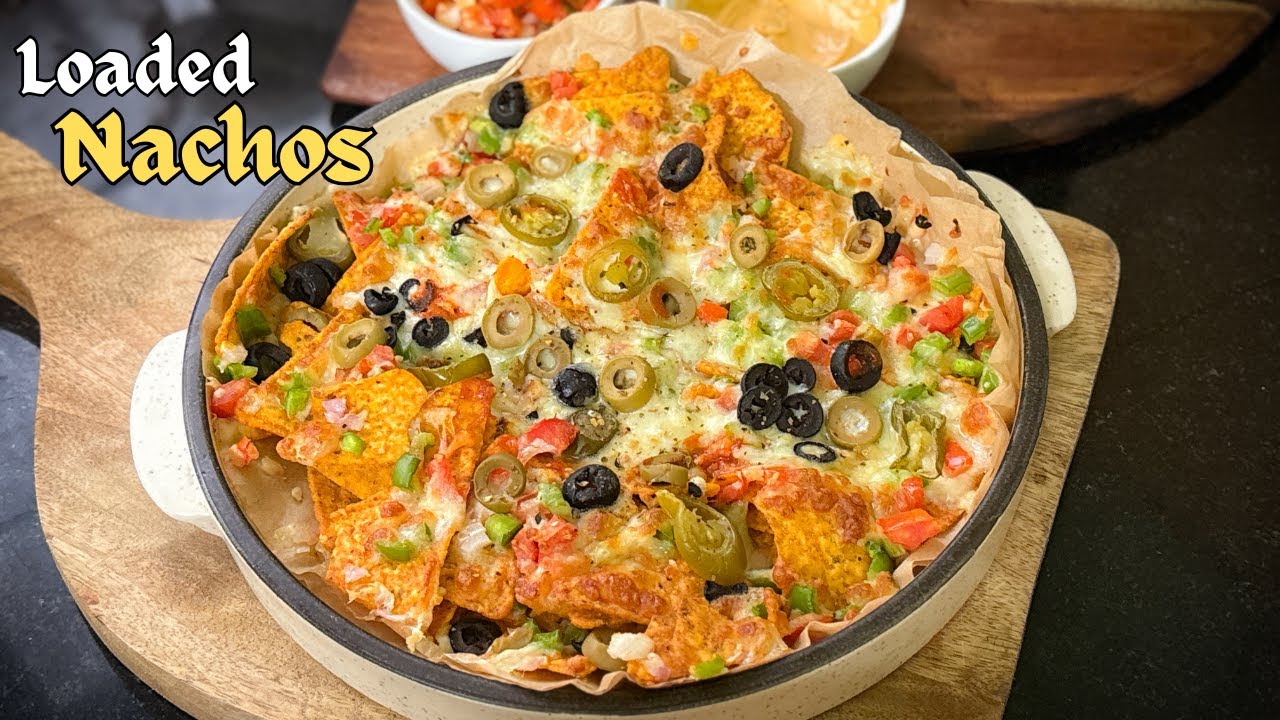 Loaded Nachos in Mins | Easy Mid-Week Snack | Quick & Easy recipe | Air ...