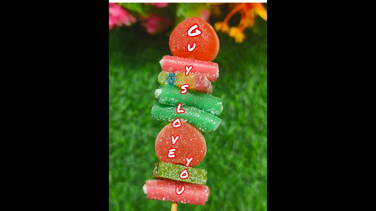 Red chilli candy with lots of gems popsicl candy🍭🍡🍫🫕 - YouTube