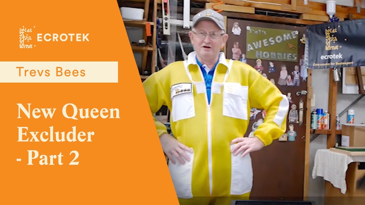 Trevs Bees - New Queen Excluder - Part 2 - YouTube