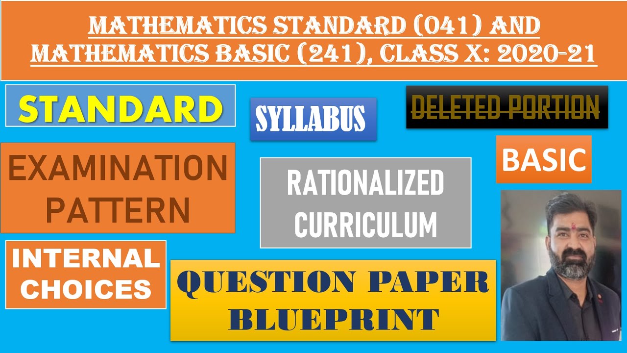 CBSE CLASS X MATHEMATICS STANDARD AND BASIC CURRICULUM ANALYSIS FOR ...
