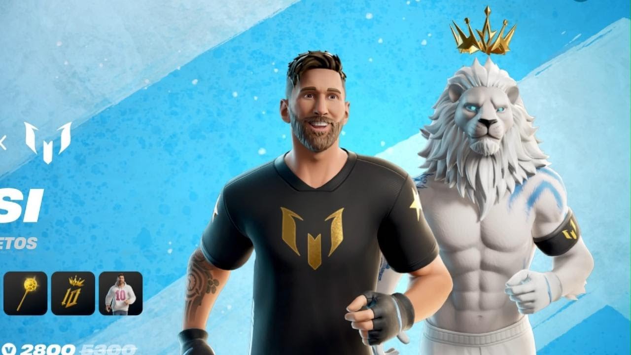 Fortnite Messi 😉👍🏻 - YouTube