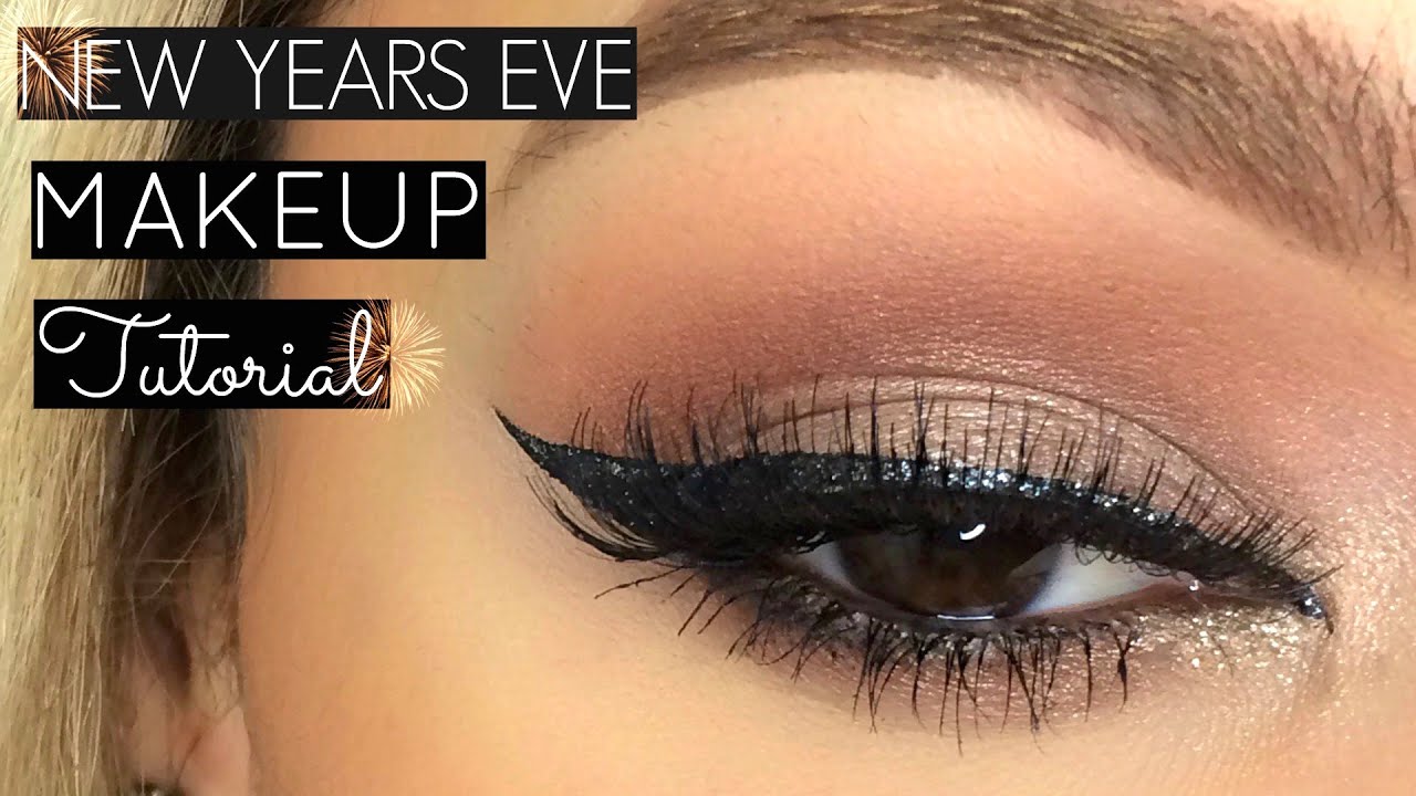 NEW YEARS EVE MAKEUP TUTORIAL | KRYSTAL ALLEN - YouTube