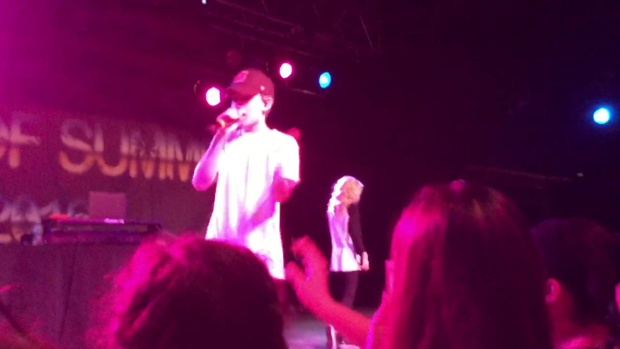 Johnny Orlando - Stitches Cover NY Show 7/15/16 - YouTube
