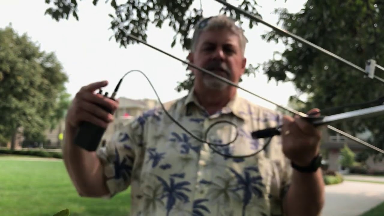 Radio telemetry: using the antenna and receiver in the field - YouTube