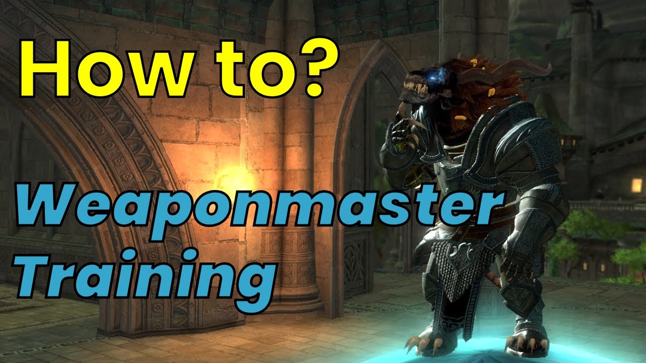 Unlocking Weaponmaster Training is SIMPLE - GW2 - YouTube