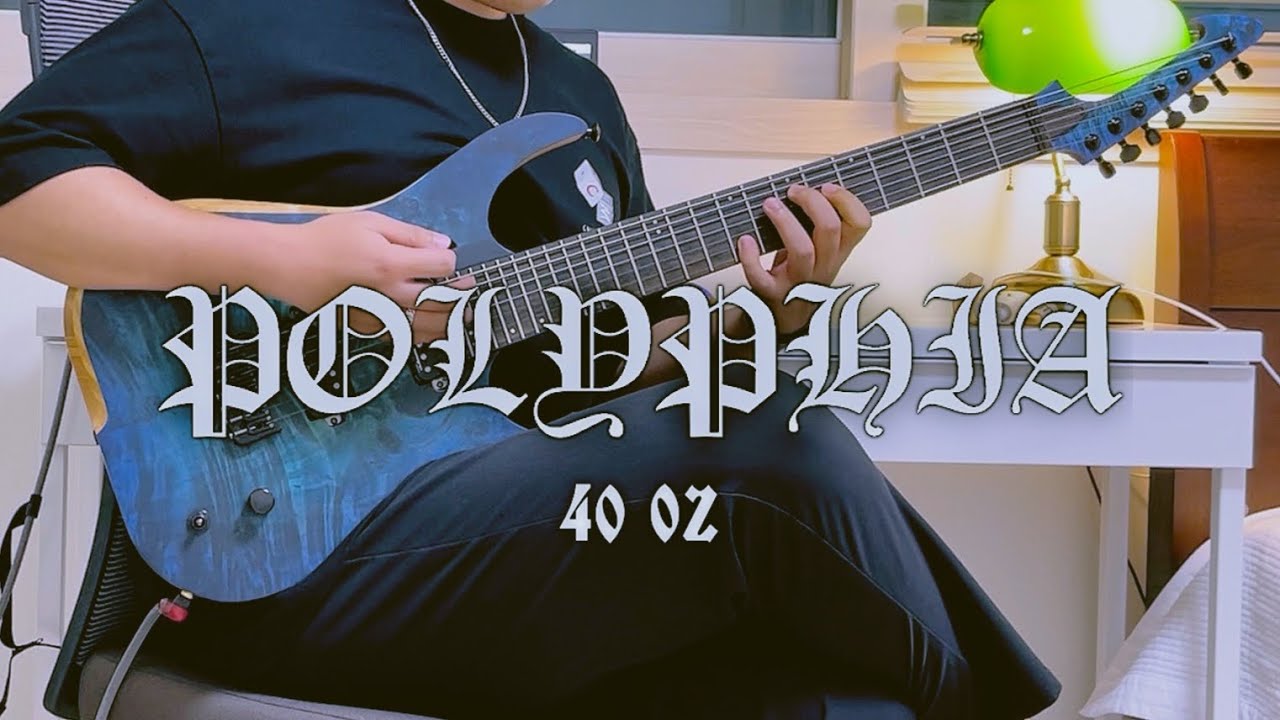 [Guitar Cover] Polyphia - 40oz (Skervesen Raptor 7) - YouTube