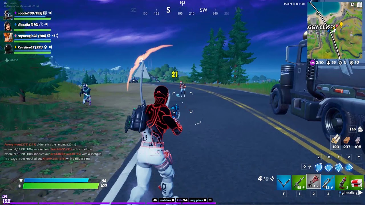 Fortnite Knocked Down by you. Jan 26, 2020 - YouTube