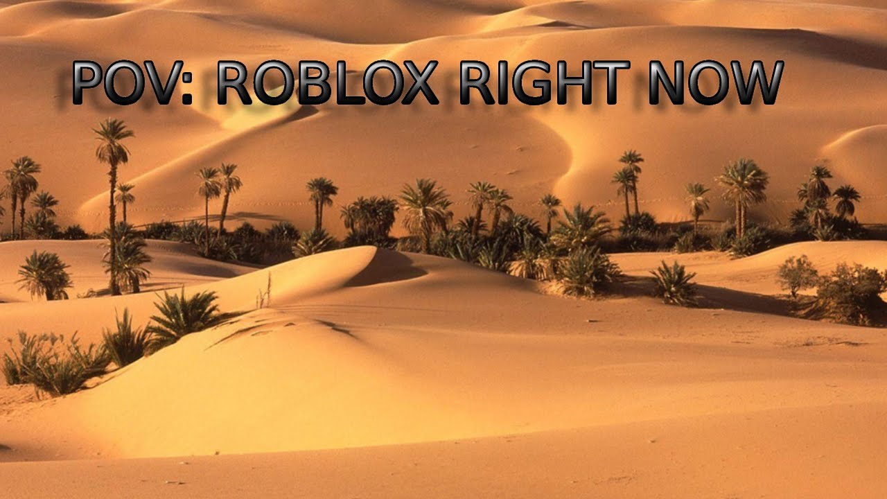 Drought in the World of Roblox Exploring the Dry - YouTube
