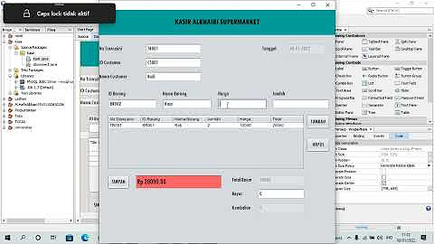 Tutorial Aplikasi Kasir Java NetBeans - Lengkap Step by Step - YouTube