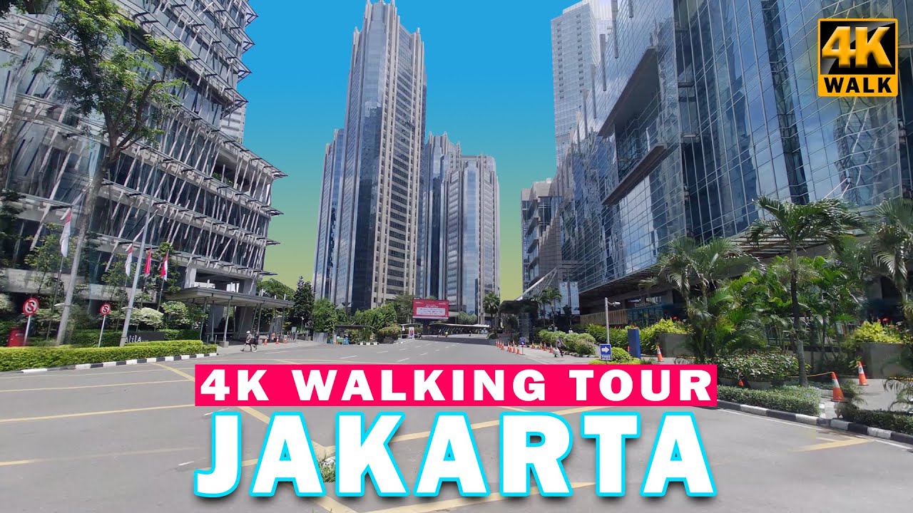 JALANAN KOTA JAKARTA I Kawasan SCBD I WALK 2023 [4K] - YouTube