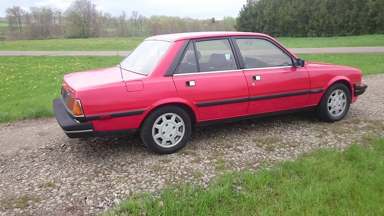 1987 Peugeot 505 STX V6 Walk Around - YouTube