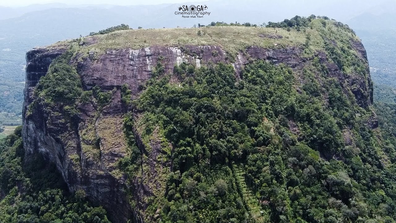 Bible Rock (බතලේගල) Drone Shoot Bird View Dji Aerial Wide ...