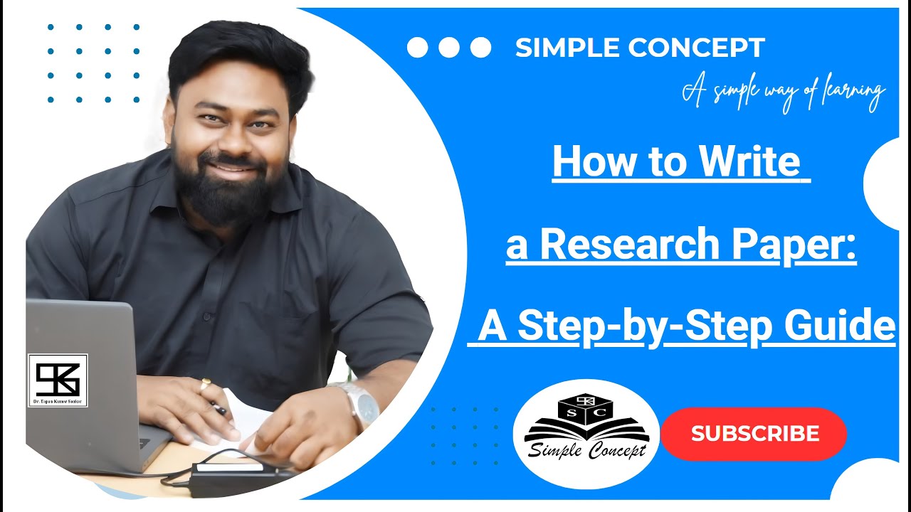 How to Write a Research Paper? Step by Step guide to write research ...