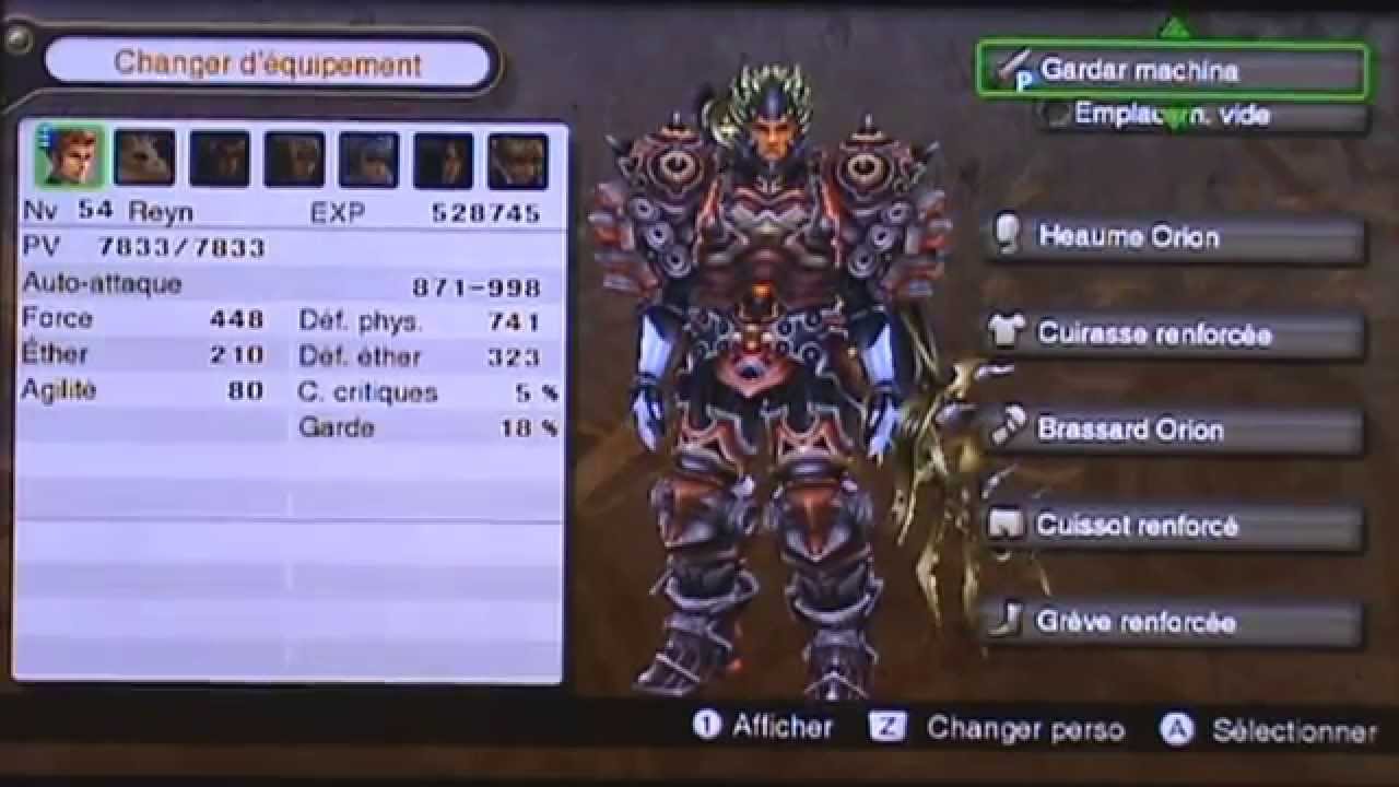 Reyn Xenoblade Build
