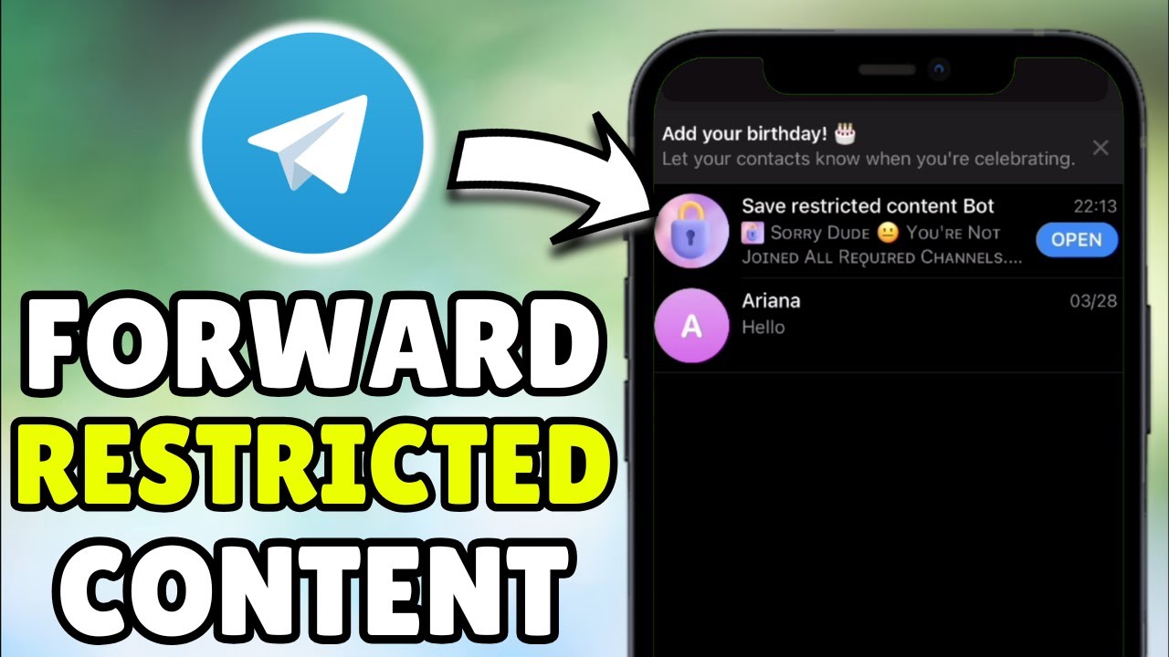 How To Forward Restricted Content On Telegram – Forward Restricted ...