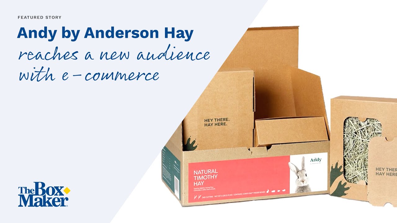 Custom Packaging Case Study: Andy by Anderson Hay | The BoxMaker - YouTube