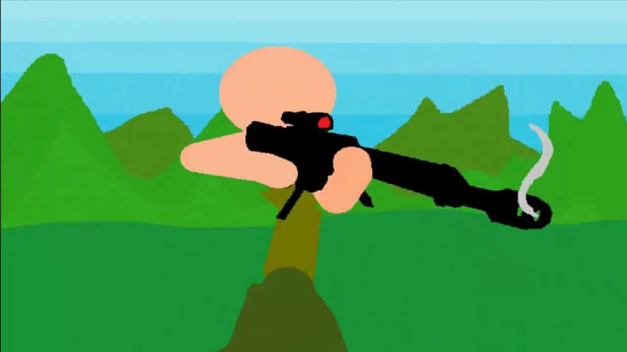 Pivot 4 animation: Gun Fight - YouTube