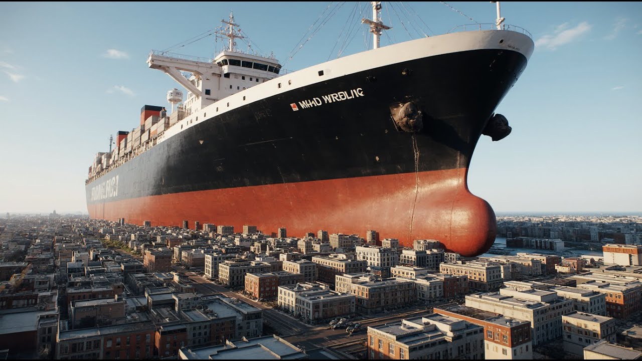 Inside the Construction of a Giant Cargo Ship (Complete Process) - From ...