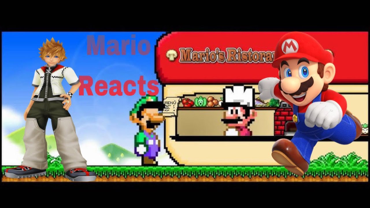 "LUIGI KILLED A ME," Mario Reacts to Mario's Restaurant (FT Roxas ...