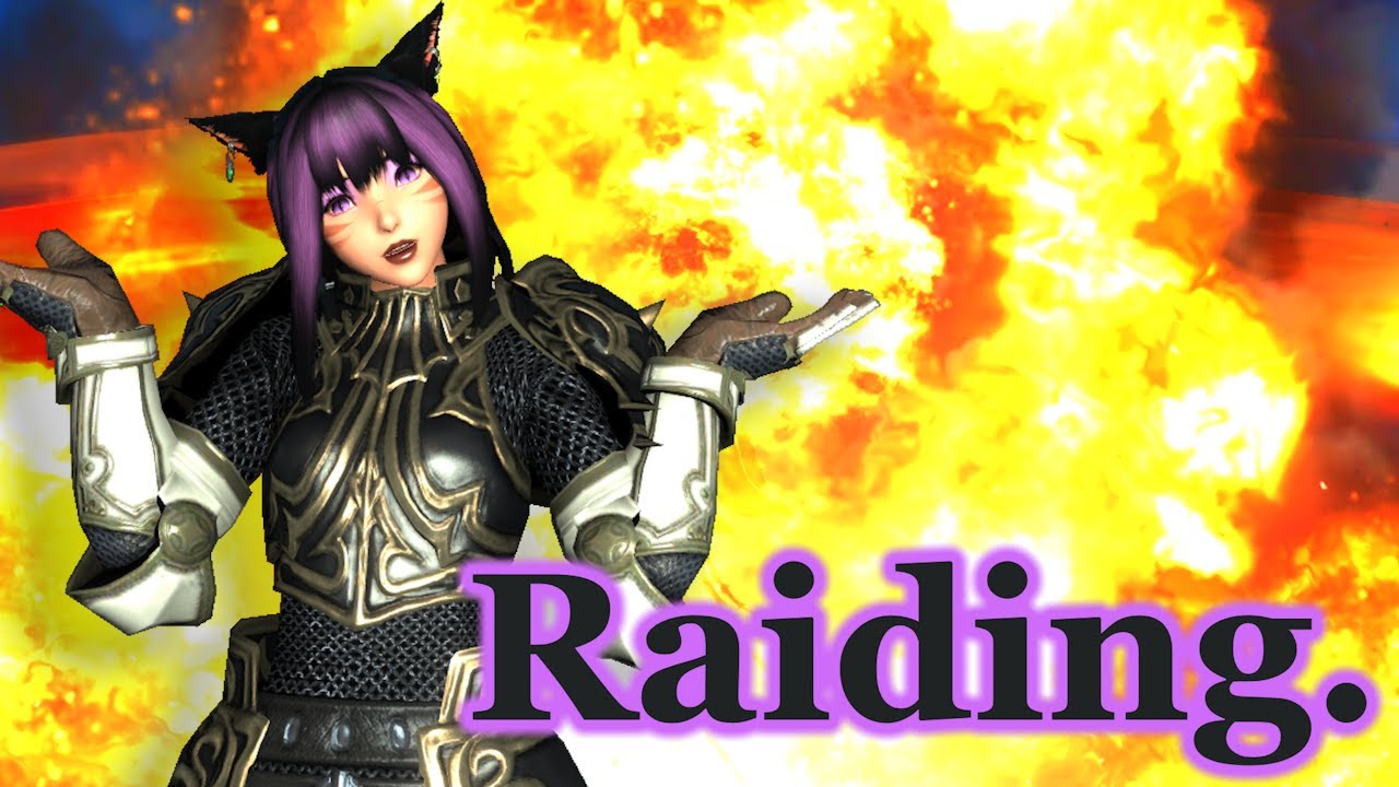 First Time RAIDING In Final Fantasy XIV - YouTube