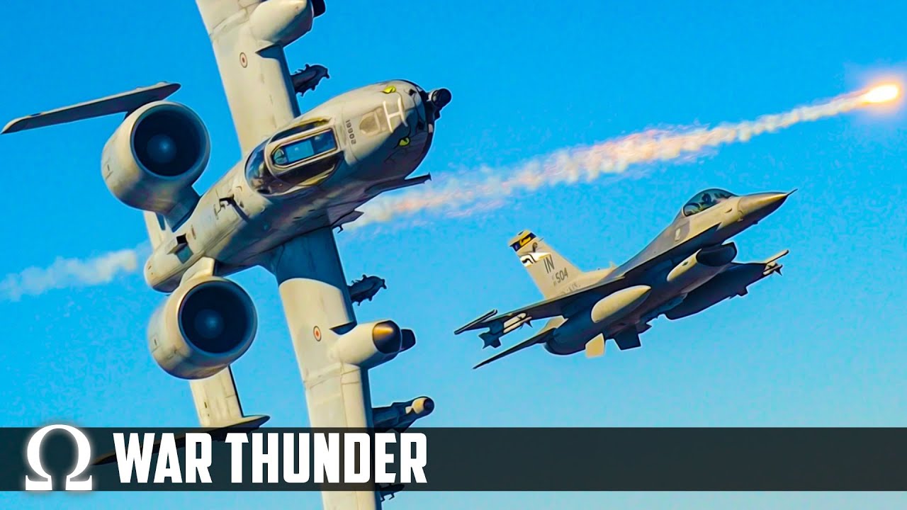 TOP GUN 3 (War Thunder Edition)! | (Apex Predators Update) - F-16, MiG ...