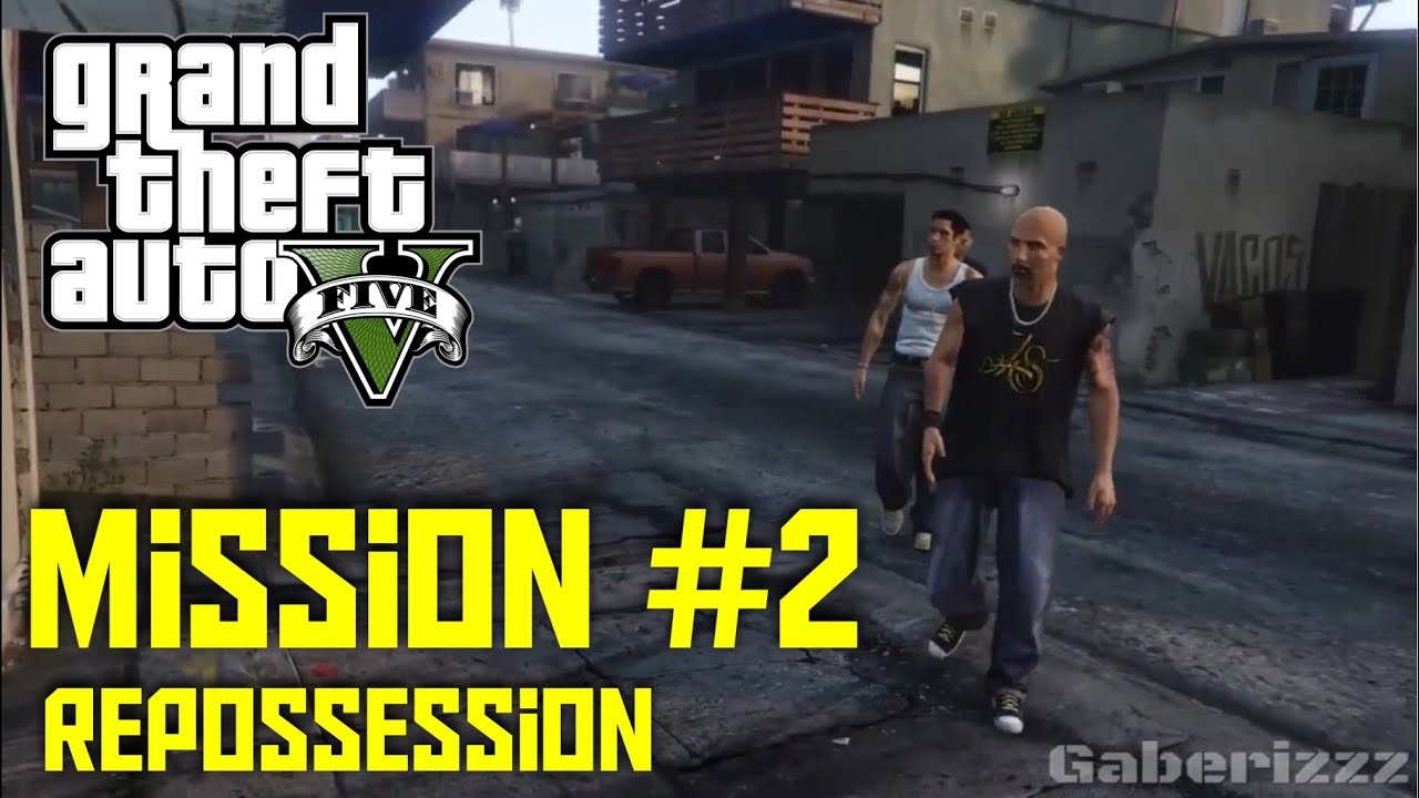 Grand Theft Auto V - Intro & Mission #2 - Repossession, Gameplay ...
