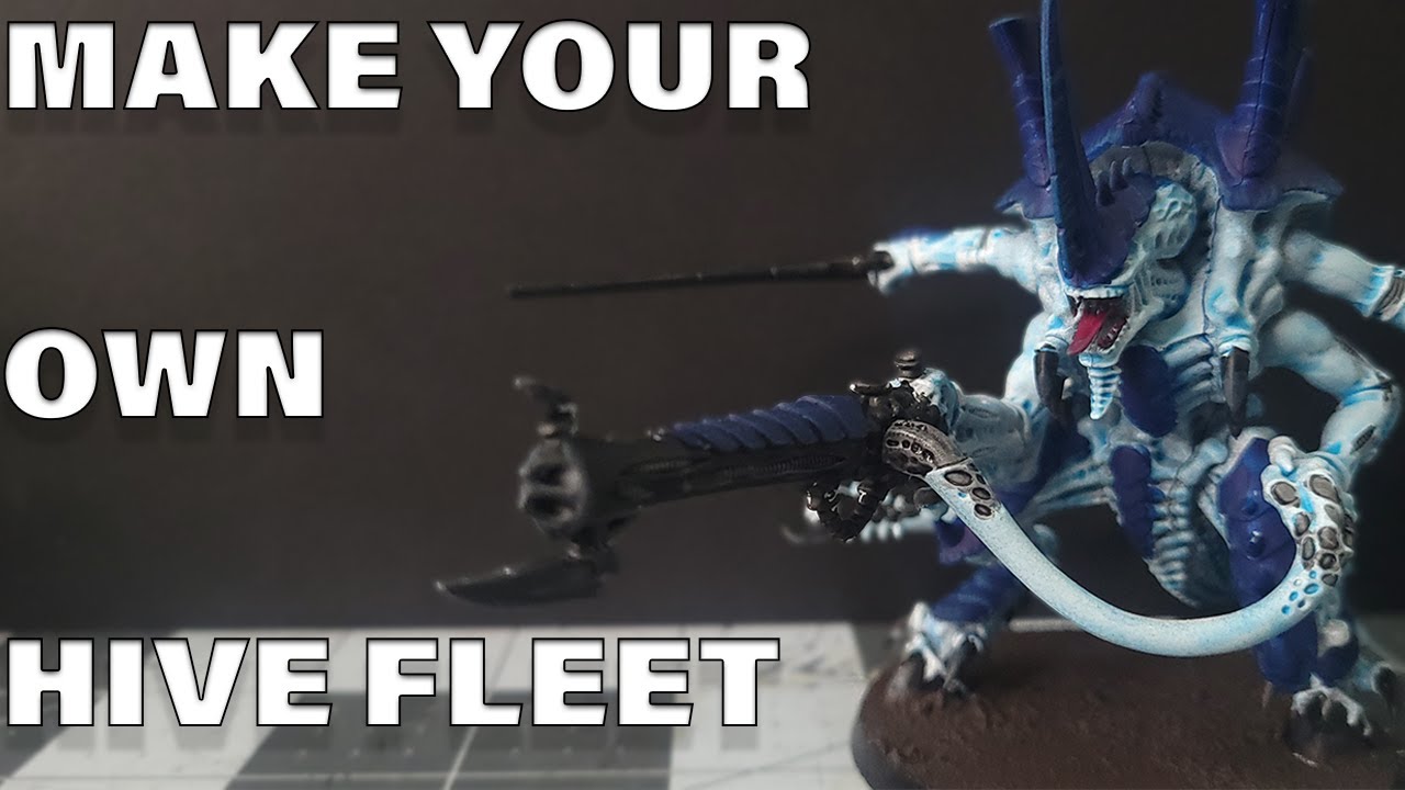 How To Make Your Own Hive Fleet For Warhammer 40k Leviathan In 10th ...