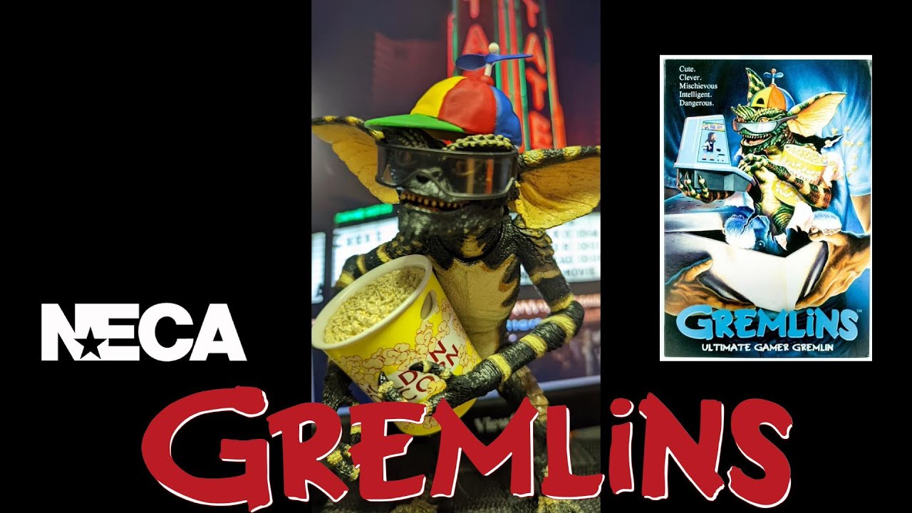 Neca Ultimate Gamer Gremlin Unboxing and Review of the Action Figure ...