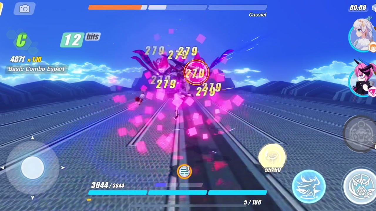 Honkai Impact 3 Fallen Rosemary gameplay 925 - YouTube