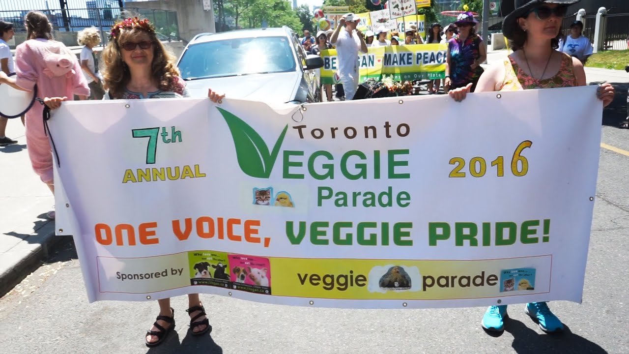 THE 2016 TORONTO VEGGIE PARADE! - YouTube