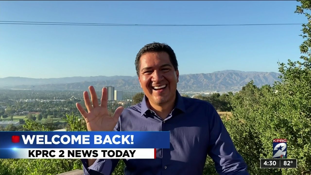 Anthony Yanez's "Welcome Back" Moment with KPRC 2! - YouTube